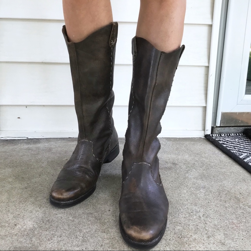 Eddie Bauer Riding Boots 7.5 - Soft Leather - Gem